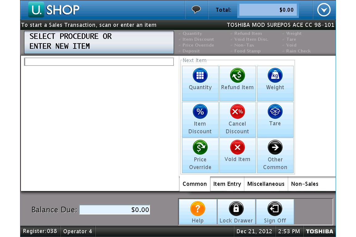 SurePOS ACE & SurePOS ACE EPS | Toshiba Commerce